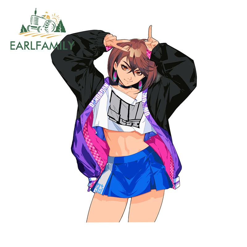 EARLFAMILY Cool Momo Anime Car Stickers Fashionable Artistic ...