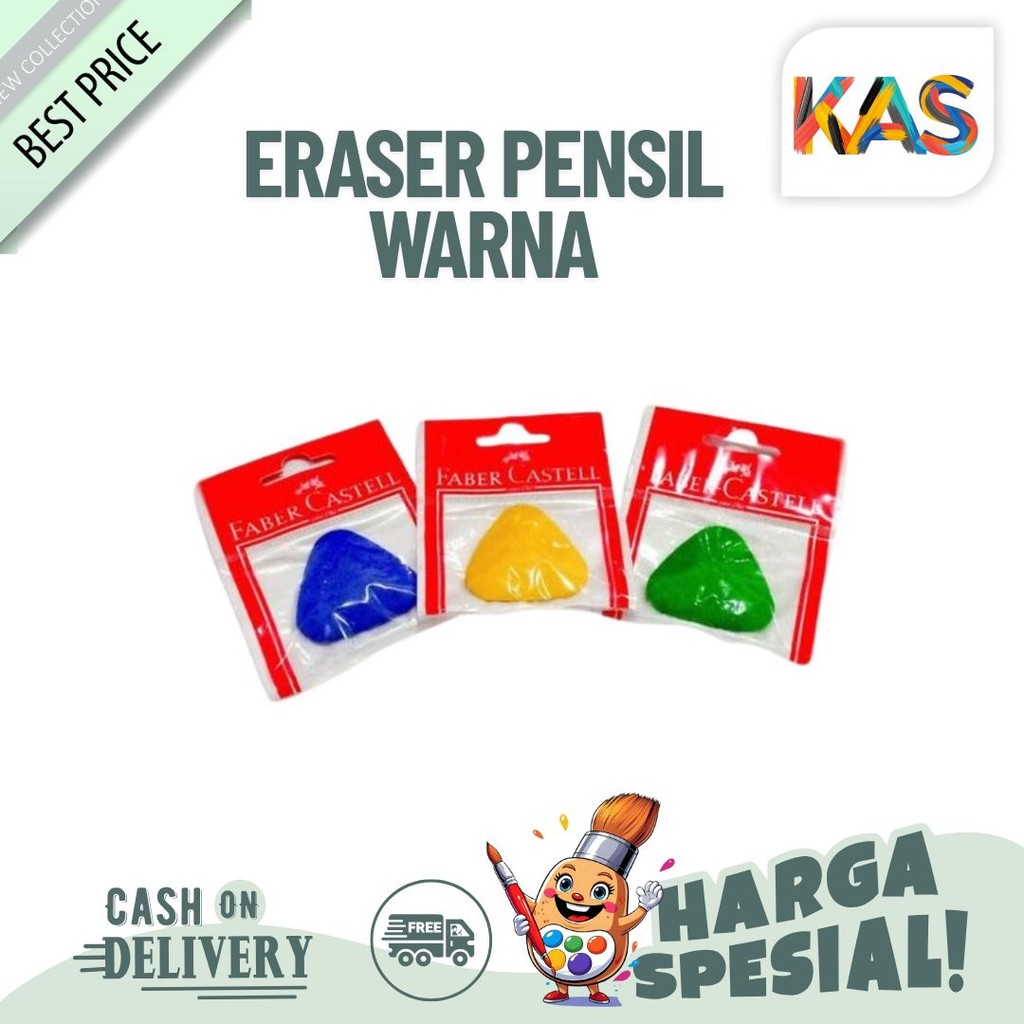 Faber Castell Eraser colored pencil grip 189022 189020 189024 - UNIT ...