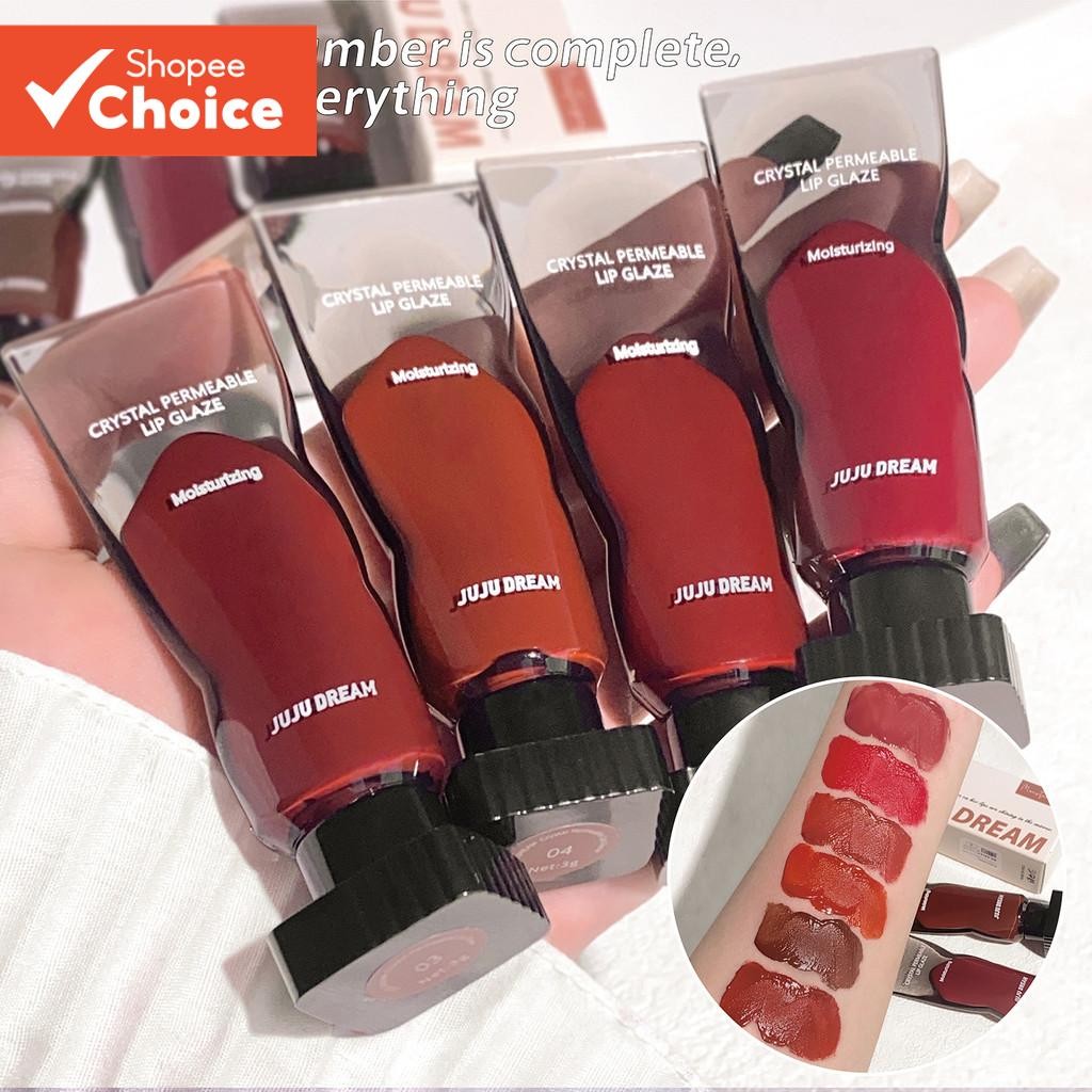 Ice Cube Velvet Lip Glaze Transparent Ice Cube Student Party Affordable ...