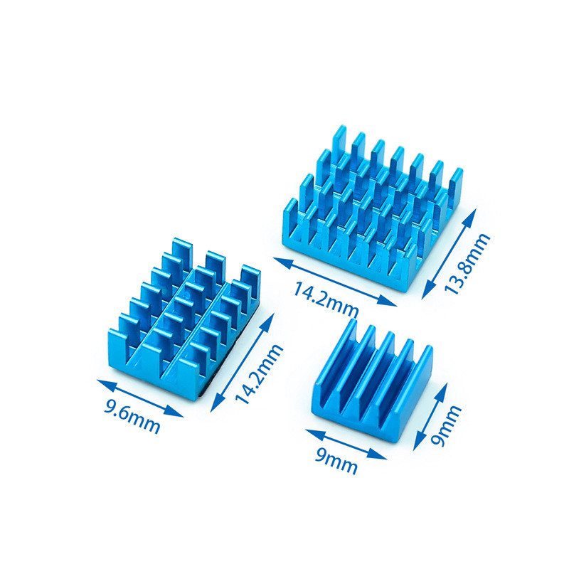 Raspberry Pi 4th Generation Raspberry Pi 4B Anodized Color Radiator ...