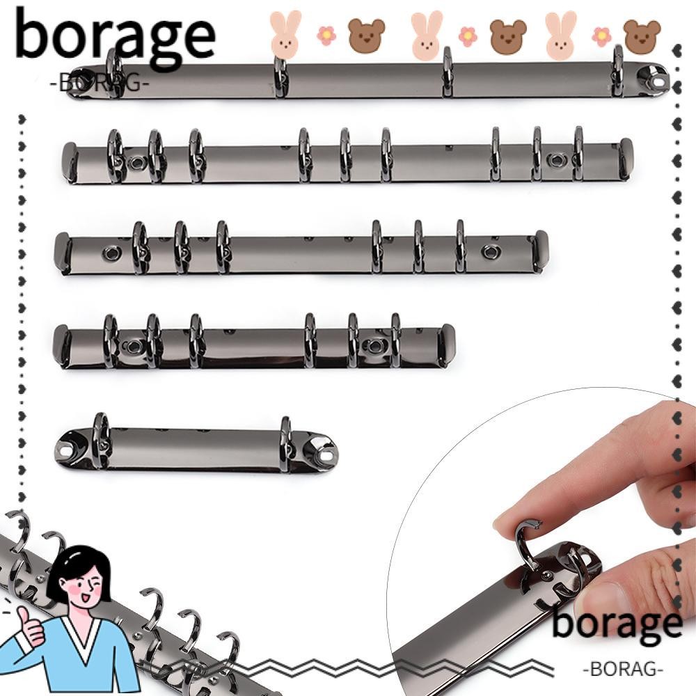 BORAGE Loose-leaf File Folder Stationery Notepad Metal Accessory DIY ...