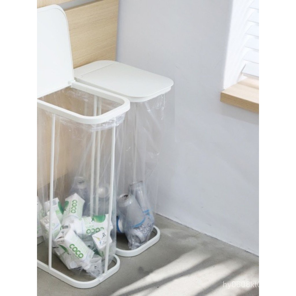 Japanese Style Trash Rack Living Room Large Trash Can Iron Art Support ...