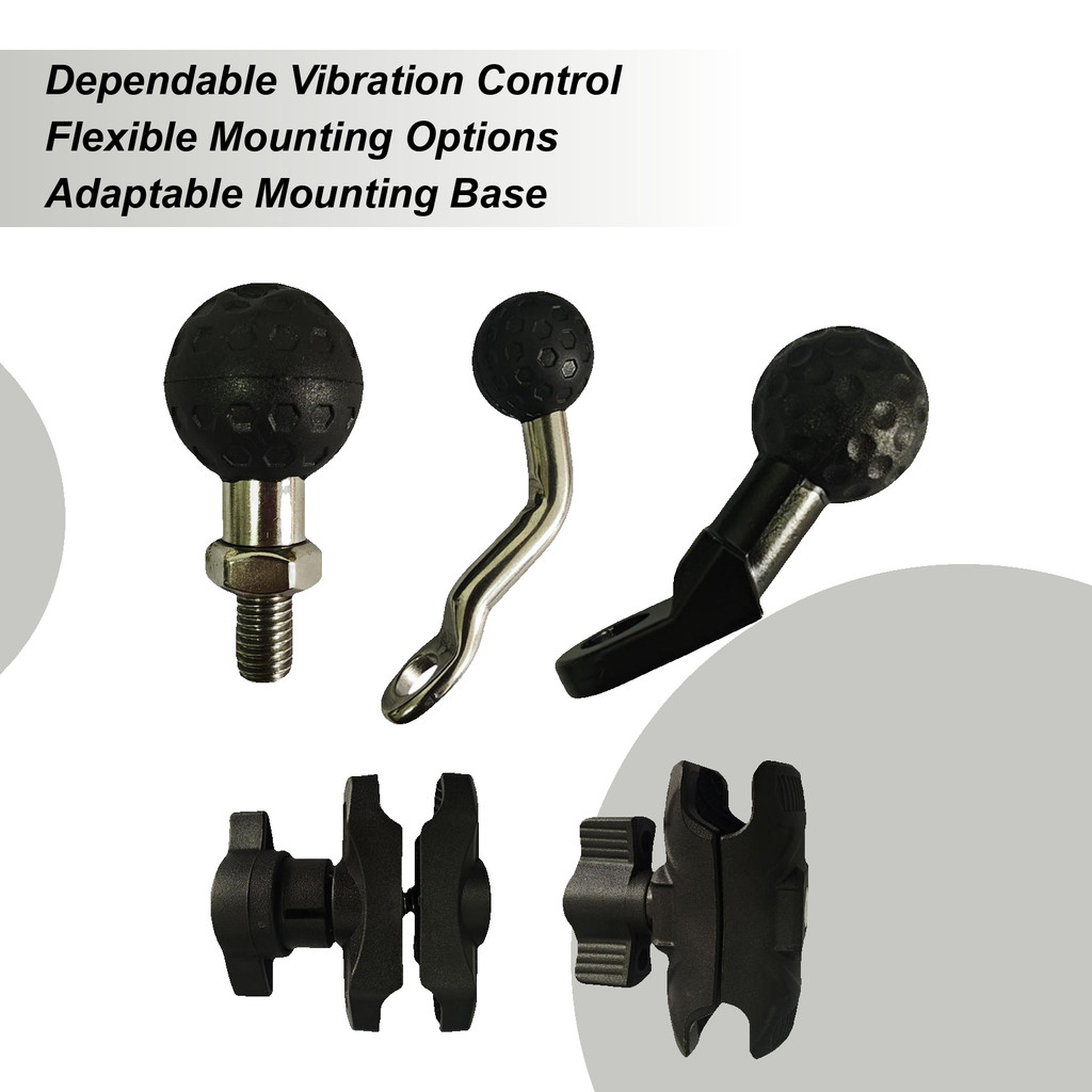 Cycling Handlebar Clamp Base Motorcycle Cycling Mirror Mount Clamp Base ...