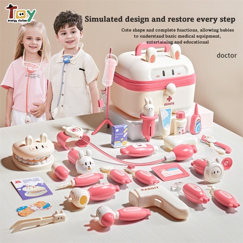 Kids Play House Doctor Toy Set Medical Tools Set Pretend Toys Doctor ...