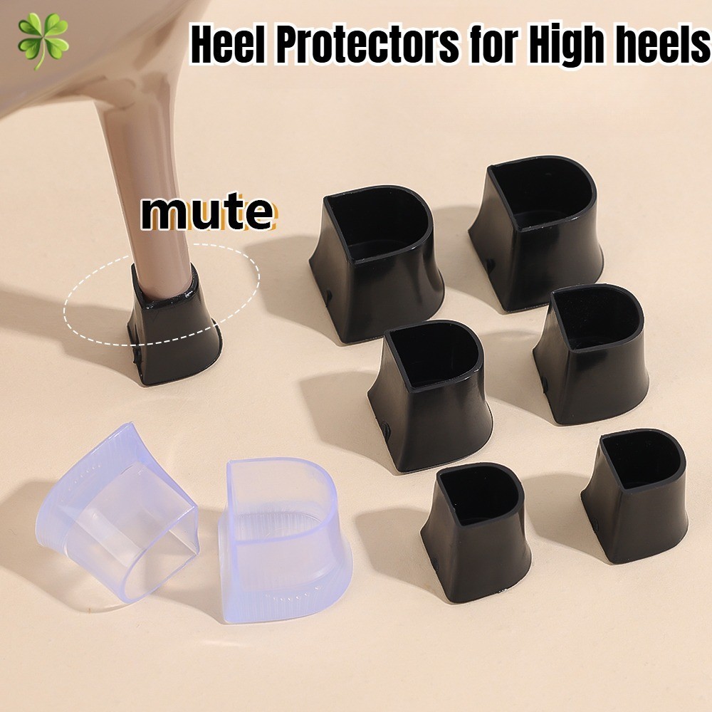 Silicone High Heel Protectors Stoppers Heel Repair Covers for Women ...