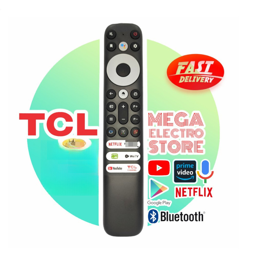 New Rc901v Rc902v Fmr6 For Tcl 4k Led Android Smart Tv Voice Remote
