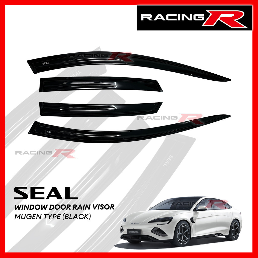 BYD Seal 2024 to 2025 MUGEN / INJECTION TYPE Window Door Rain Visor ...