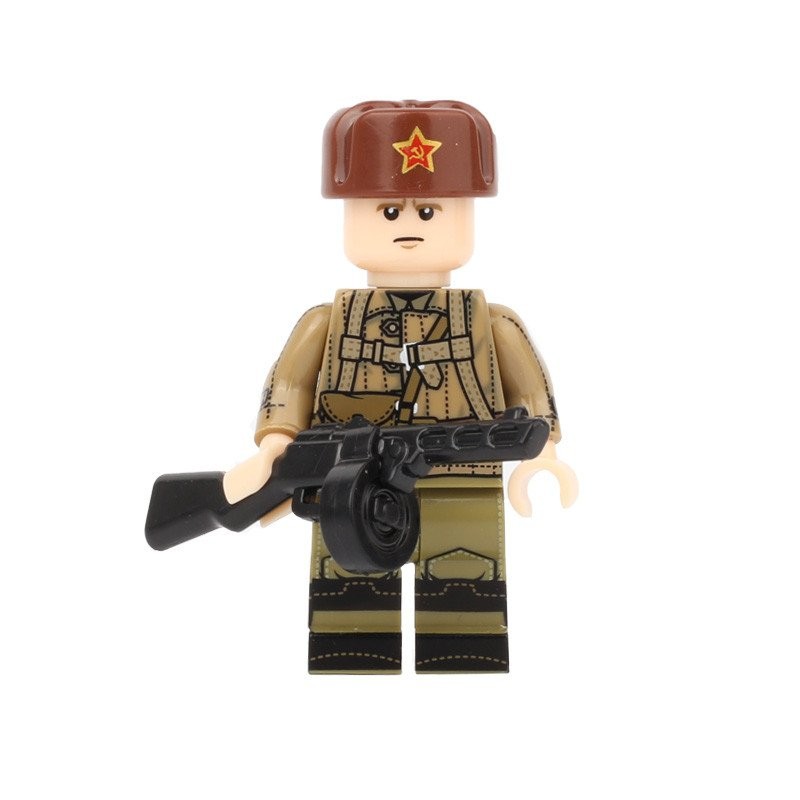 Military Soviet Toys Weapons Minifigures Bobo Sasha Tank Soldiers Navy ...