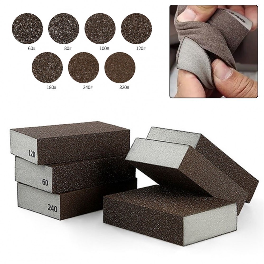 Sanding Sponge Block 100x70x25mm Reliable Reusable High Quality ...