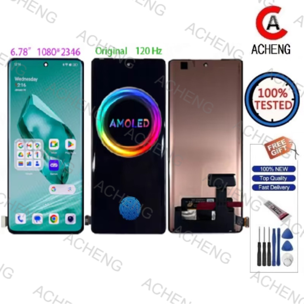 ACHENG Compatible For Tecno Camon 30S CLA5 / Spark 20 Pro+ KJ7 LCD ...