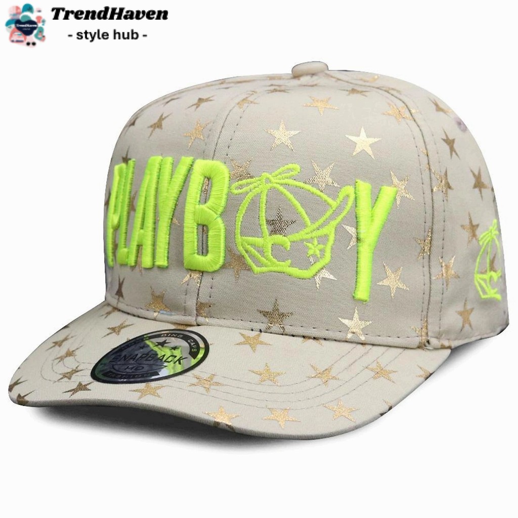 TrendHaven CapVibe™ Korean Unisex Baseball Cap Embroidery Flat Hip-Hop ...