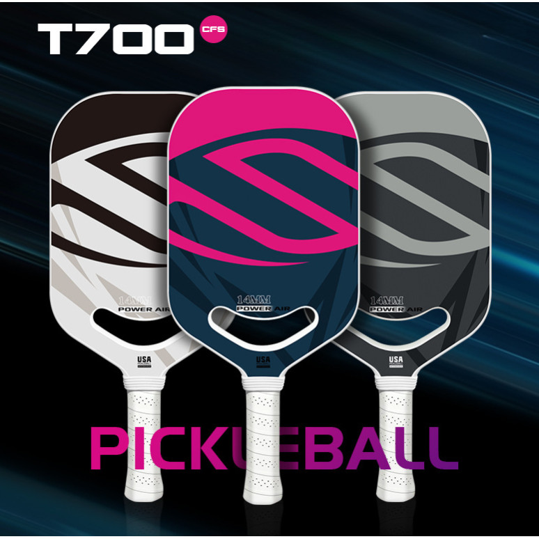 T700 Selkirk Pickleball Paddle 16mm Carbon Fiber Hot Pressed Integrated ...