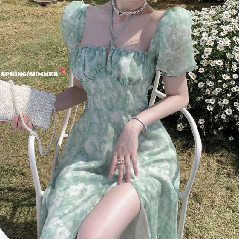sage mint emerald green dress filipiniana sassy elegant korean casual ...
