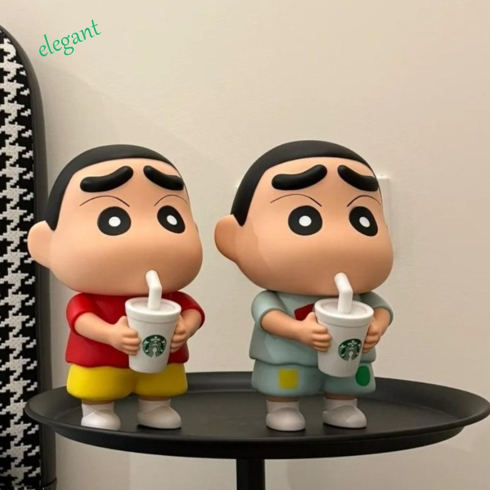 ELEGANT Crayon Shin-chan Luminous Figure, Manga Figurine Plastics ...