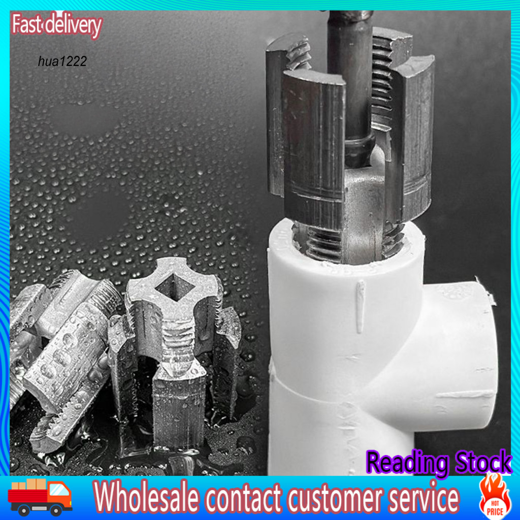 HUA_ Pvc Pipe Threader 3/4-inch Pipe Threading Device Universal Heavy ...