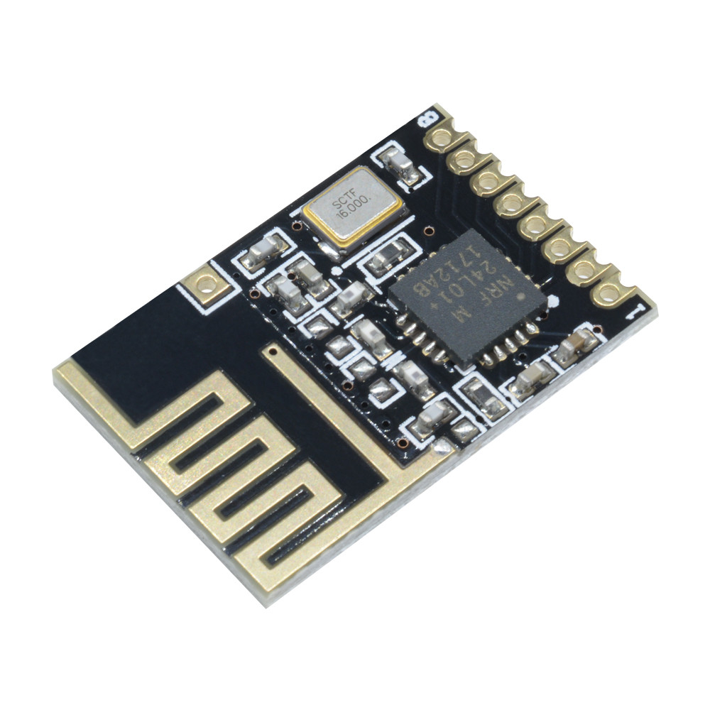 Mini NRF24L01 + 2.4GHz 1.27MM RF Wireless Module Mini Version Power ...