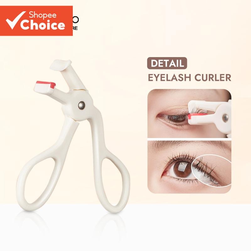 GECOMO Eyelash Curler Long-lasting Curl Eyelash Mini Detail Eyelash ...