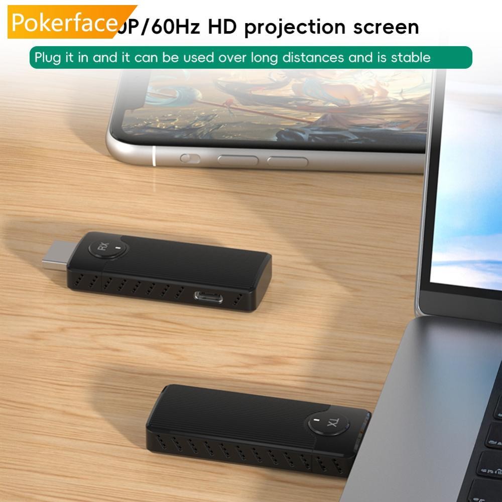 PF| HDMI Wireless Transmitter Point-To-Point Laptop Mirroring Multiple ...