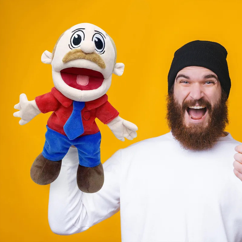 Cartoon Hand Puppet Toy Jeffys Zombie Boy Puppet Brinquedo Kawaii ...