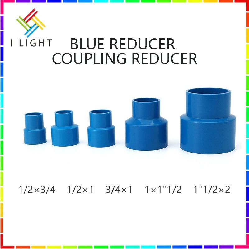（Fast&COD）Blue PVC Reducer Coupling Reducer PVC Pipe Fittings | Shopee ...