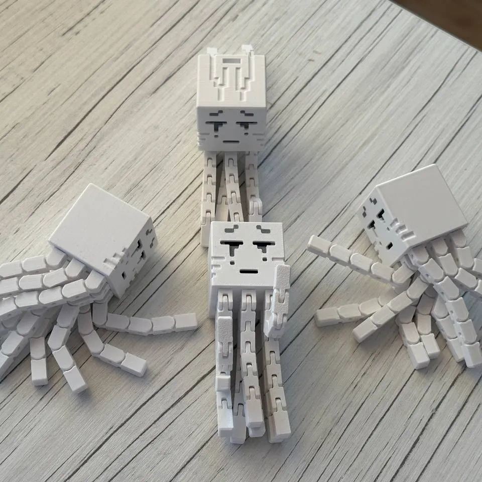 Summer Recommended Minecraft Ghost Tentacle Evil 3D Printing Toy ...