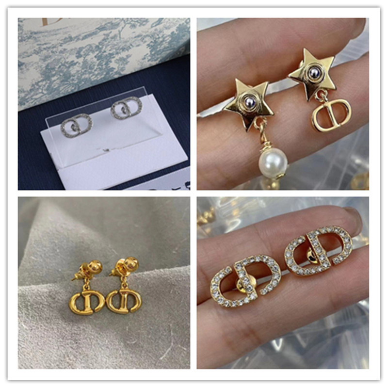 astudio CD Star-Shaped Earrings with Rhinestones | Shopee Philippines