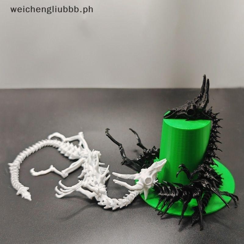 # gliub # 3D Printed Dragon Rotatable Skeleton Dragons Model Desktop ...