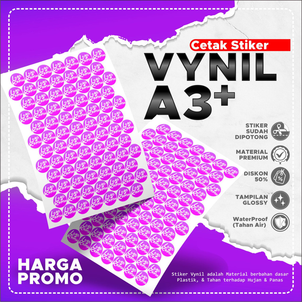 Print A3 Stickers | Print Label Stickers | Print A3+ Vinyl Stickers ...