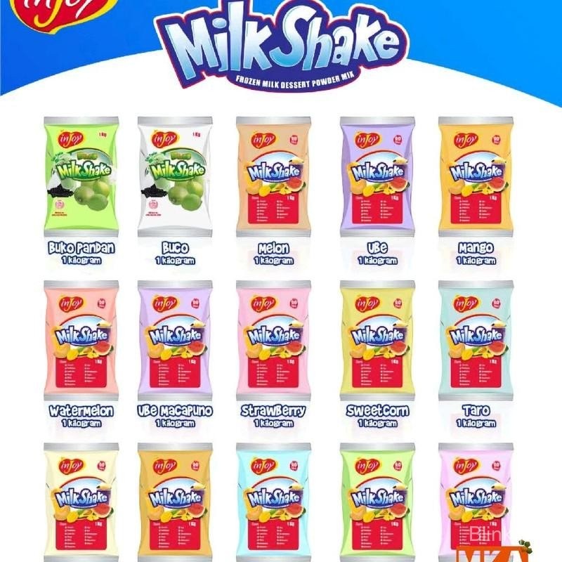 InJoy Milkshake Powder 1kg | Shopee Philippines