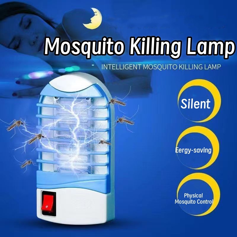 LED Socket Mosquito Killer Lamp Plug Electric Mosquito Fly Bug Insect ...