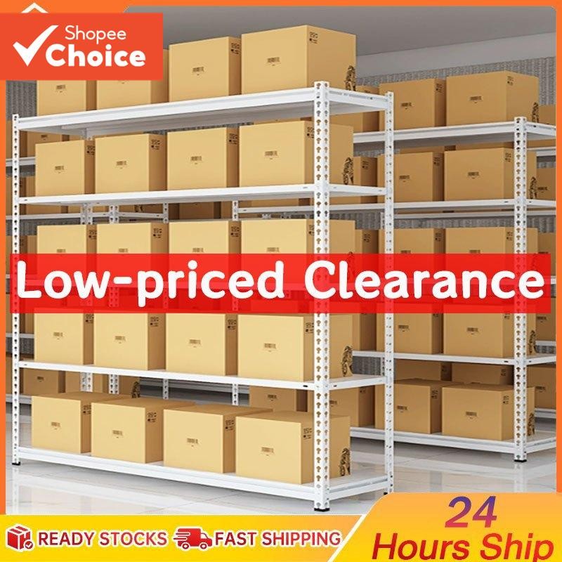 【Load 500KG】6 Layer Metal Rack Steel Rack Adjustable Height Steel Rack ...