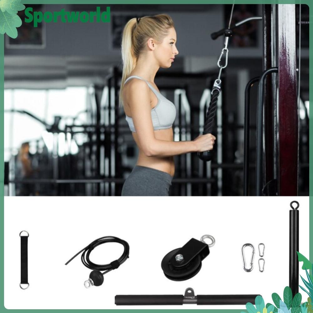 Fitness LAT and Lift Pulley System Loading Pin LAT Pull Down Cable ...