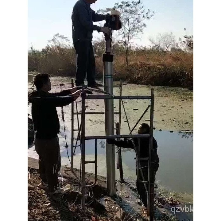 Four-Stroke Gasoline Pile Driver Farm Fence Flood Control Emergency ...