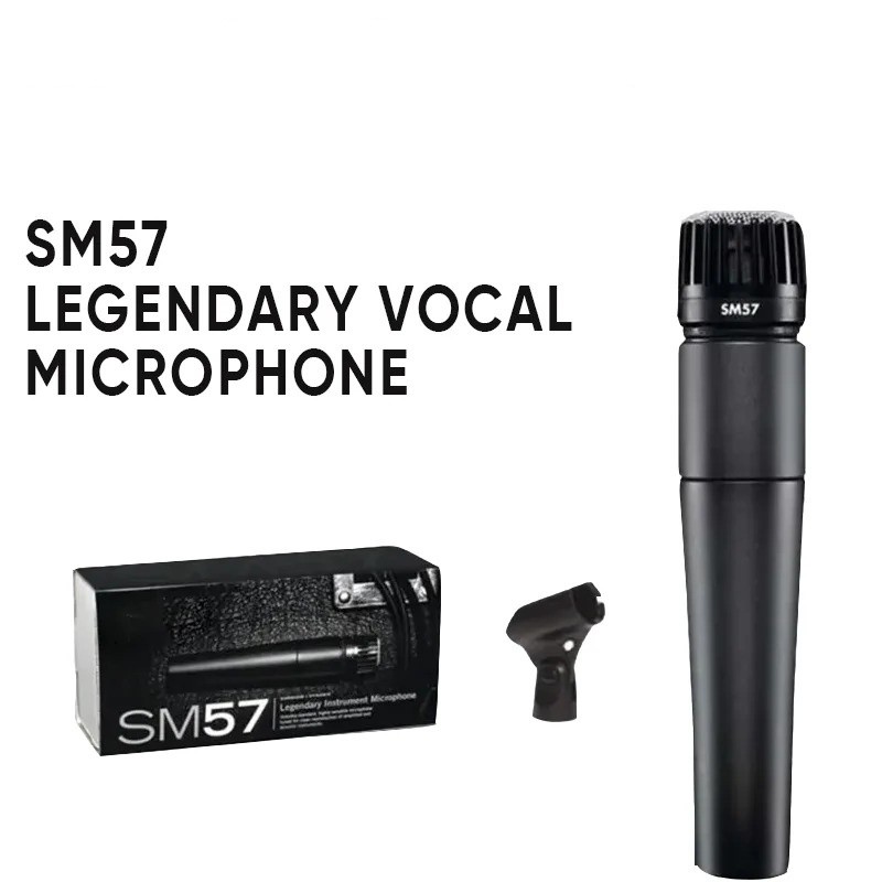 SM57 Cardioid Dynamic Microphone For Stage Singing Professional Wired ...