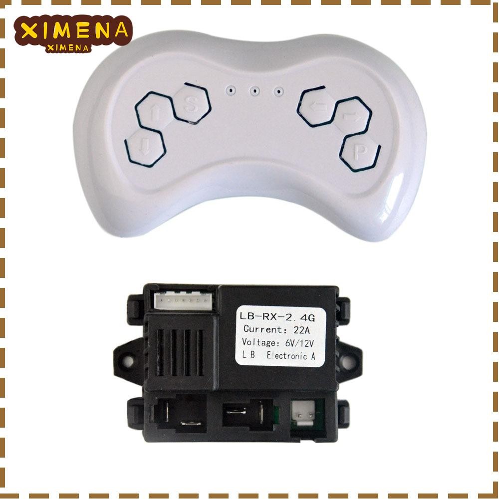 XIMENA Remote Control, 6V/12V LB350-2.4G LB-RX-2.4G Receiver, RC ...