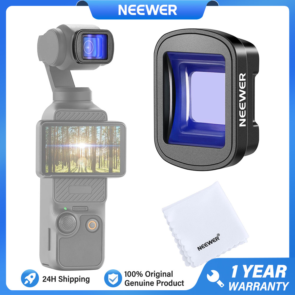 NEEWER LS-44 Pro 1.2X Blue Anamorphic Lens Compatible with DJI Osmo ...