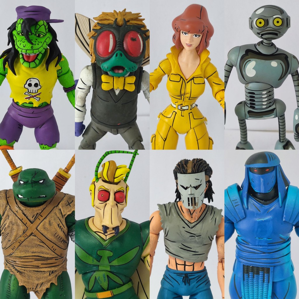 2025 Ninja Turtles Insect Man Female Reporter Flyman Foot Soldier Kathy ...