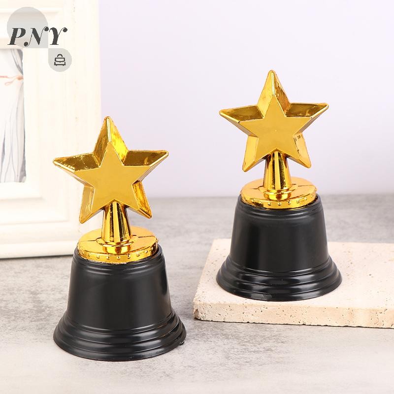 CBS 1Pcs Mini Star Plastic Award Trophy Children Winner Trophies For ...