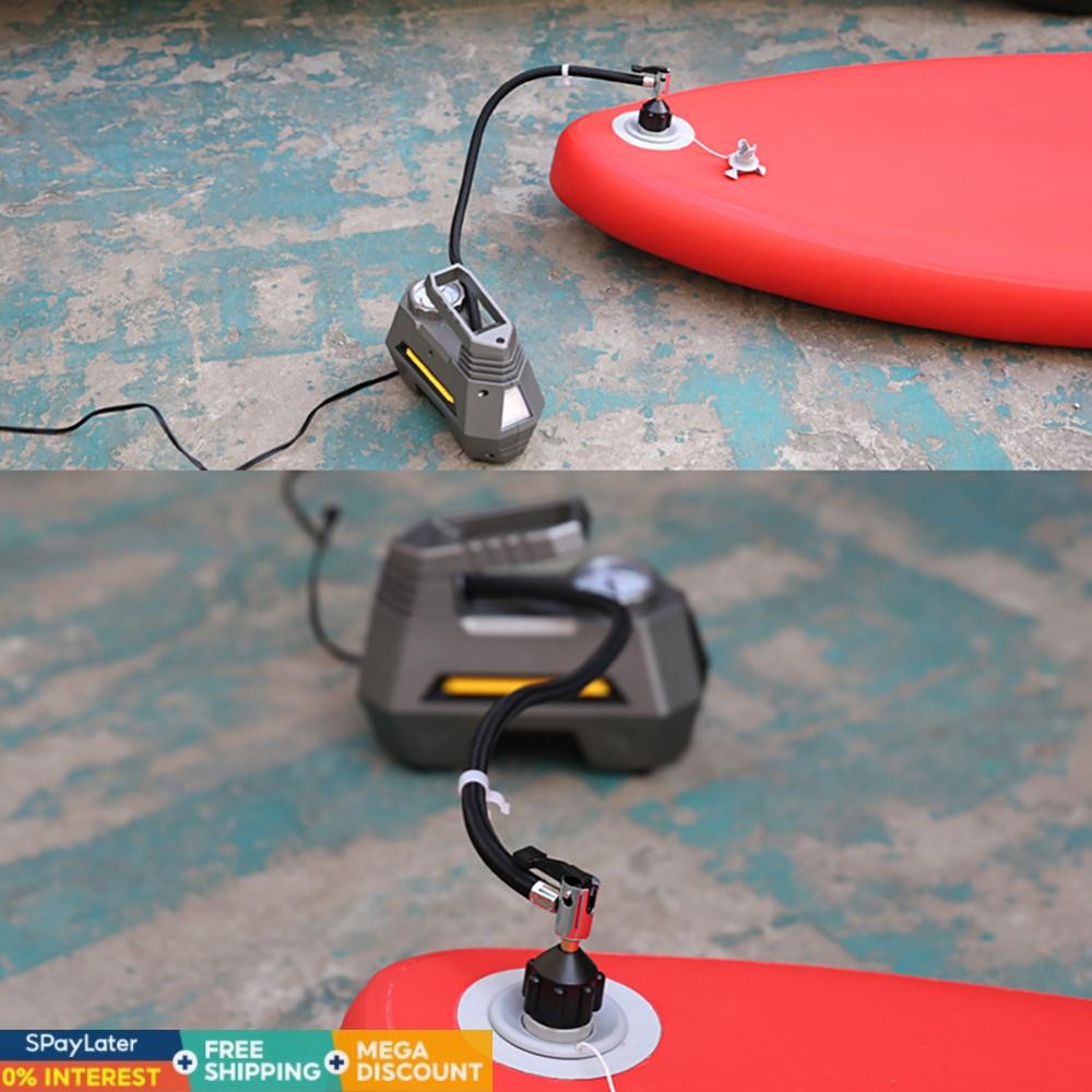 Surf Paddle Board Valve Adapter Canoes Inflatable Rowing Boat Air Pump ...