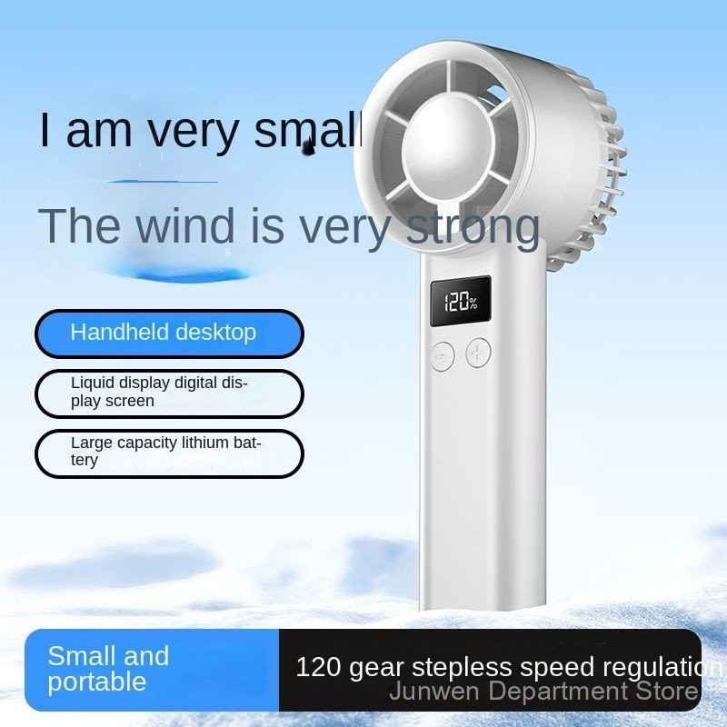 New Variable Speed Small handheld fan Summer Cooling Powerful Wind High ...
