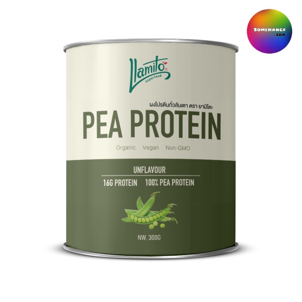 Llamito Organic Pea Protein Powder (300g.) 🫛 Yamito Brand | Shopee ...