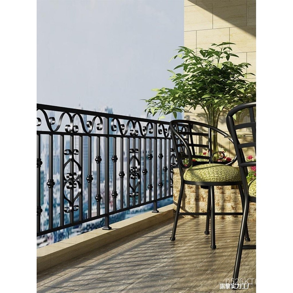 Handrail Villa European Style Column Fence Iron Art Loft Simple Modern ...