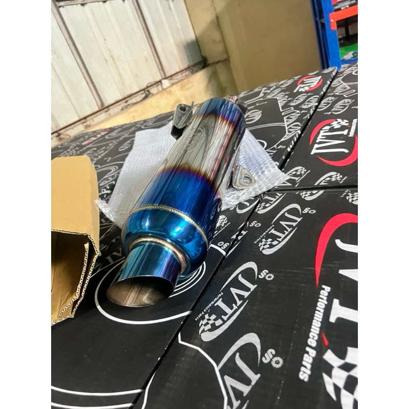 JVT pipe V4 FULL TITANIUM FOR AEROX/NMAX 2020 v2 35/38mm rev kou pipe ...