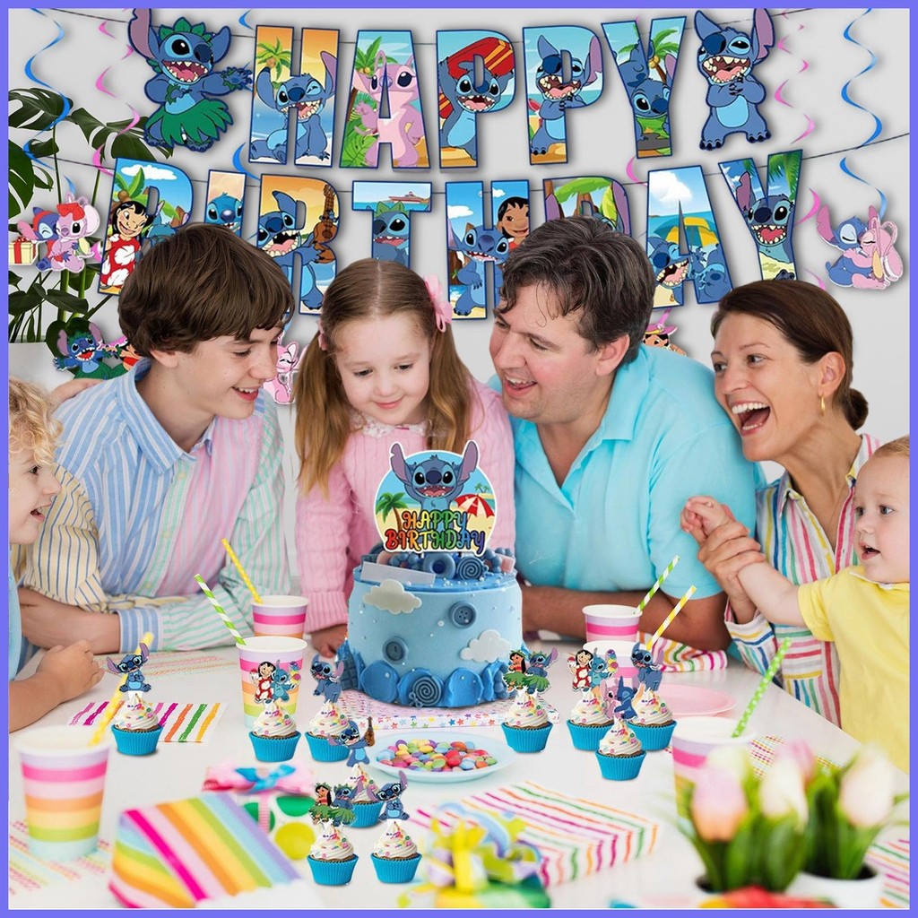 Happy Birthday Decorations Decorative Holiday Supplies Cartoon ...