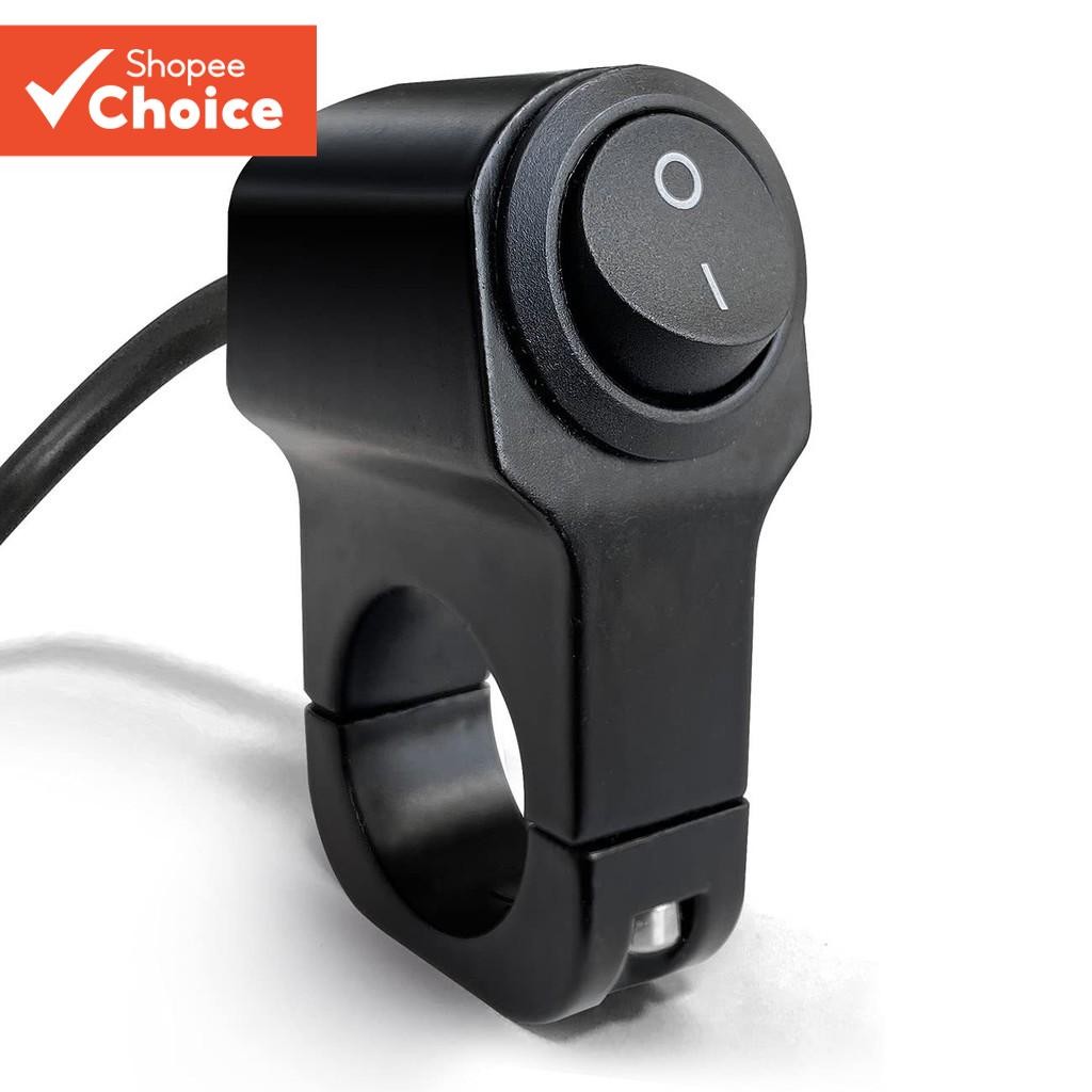 22cm 7/8inch ATV Motorcycle Handlebar Headlight Switch Three-Position ...