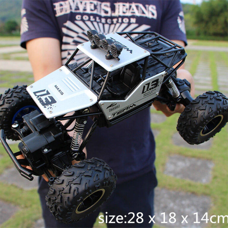 1:16 Remote control car 4WD 2.4G Radio Control Alloy Body RC Car Buggy ...