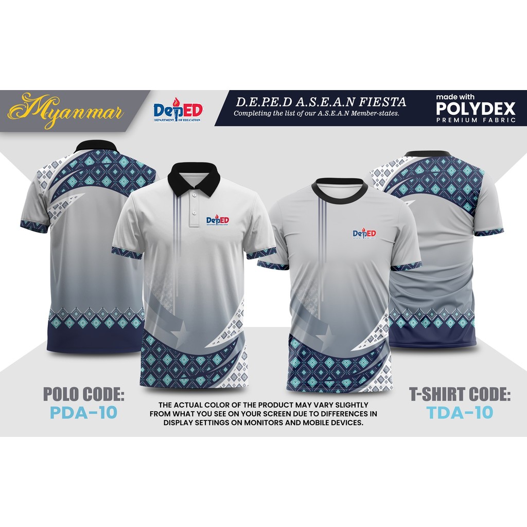 DEPED UNIFORM 2025 FULL SUBLIMATION DEPED TSHIRT FOR MEN AND WOMEN ...