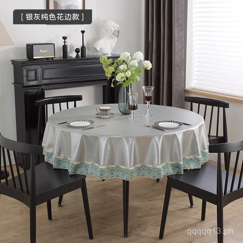 Waterproof Oilproof Heat-resistant Wash-free Tablecloth Hotel ...