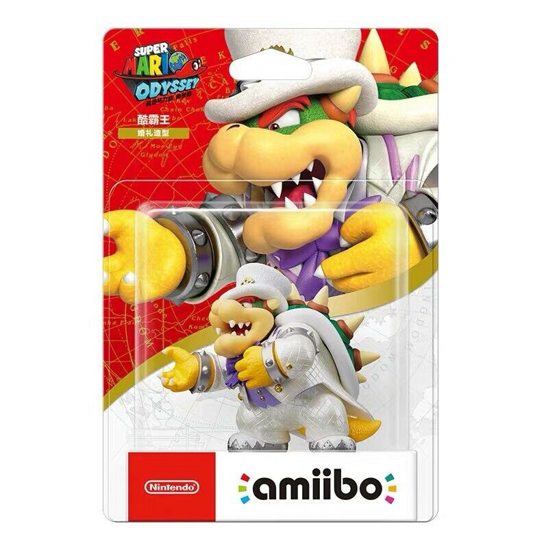 China Journey NS Switch amiibo Game Model Figure Mario Peach Blossom Princess Louis Cool ...