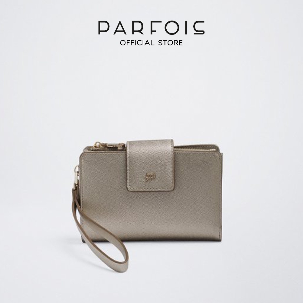 Parfois Large Long Wallet with Coin Purse Phone Holder and Hand Strap ...